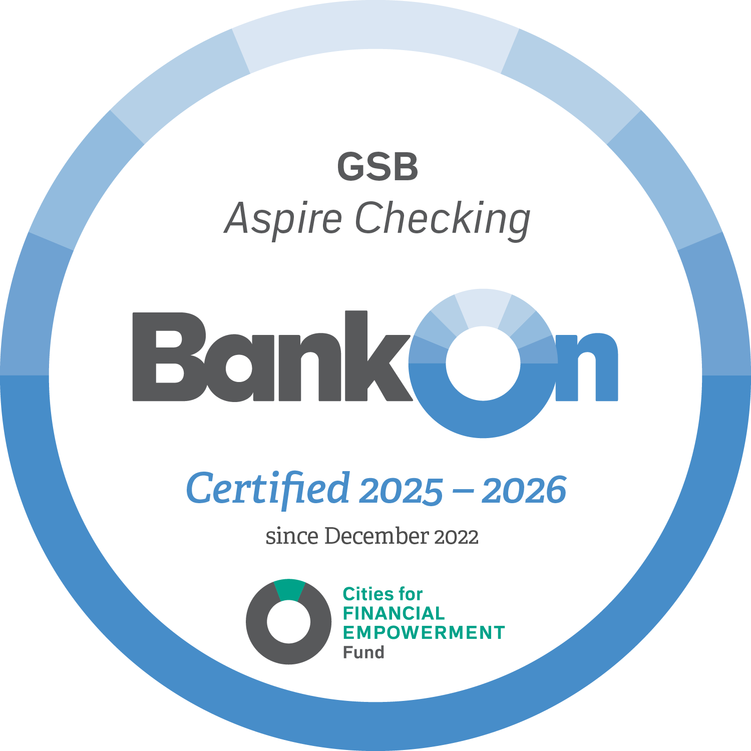 GSB Introduces Aspire Checking | Certified Checking Accounts